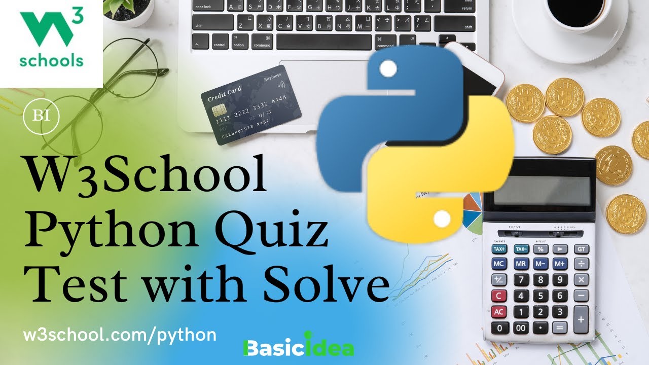 W3schools Python Quiz Test With Solution | 100% Correct Answer