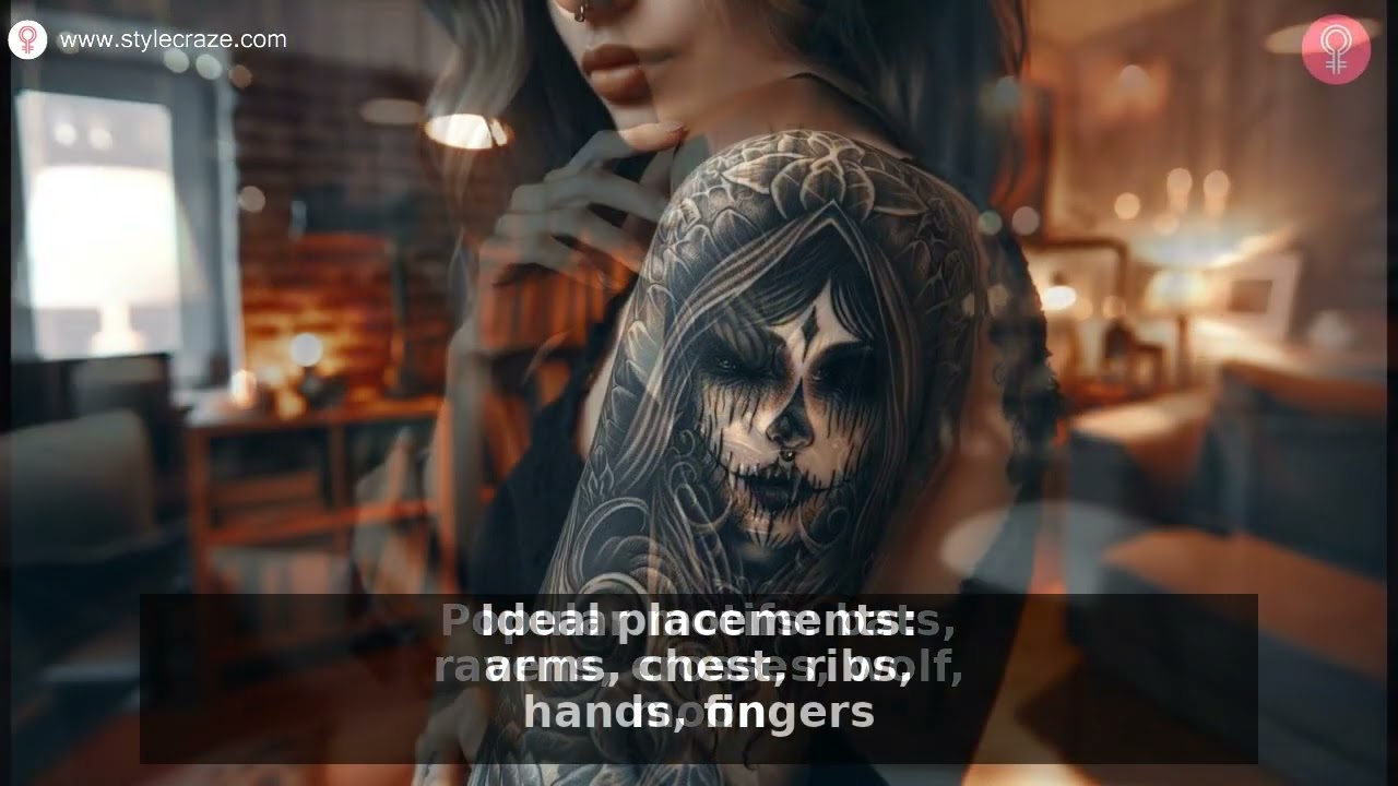 12 Stunning Goth Tattoo Ideas, Meanings & Designs