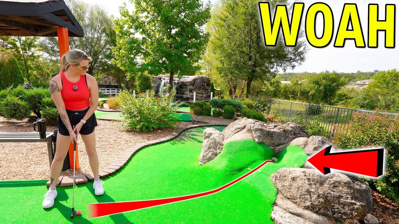 This Mini Golf Course Has Some Surprises!