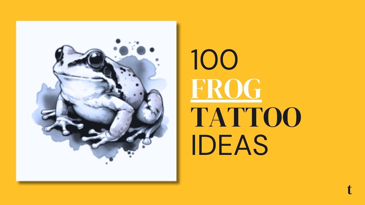 100 Frog Tattoo Design Ideas