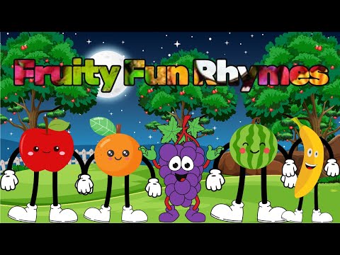 Fruity Fun Rhymes | Learn About Fruits with Wonderland Tales