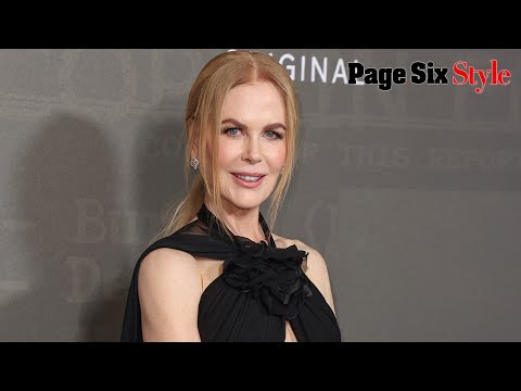 Nicole Kidman bares her abs in cutout black gown on ‘Special Ops: Lioness’ red carpet