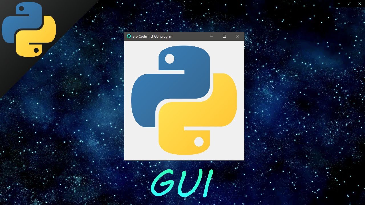 Python tkinter setup a basic GUI 🐍