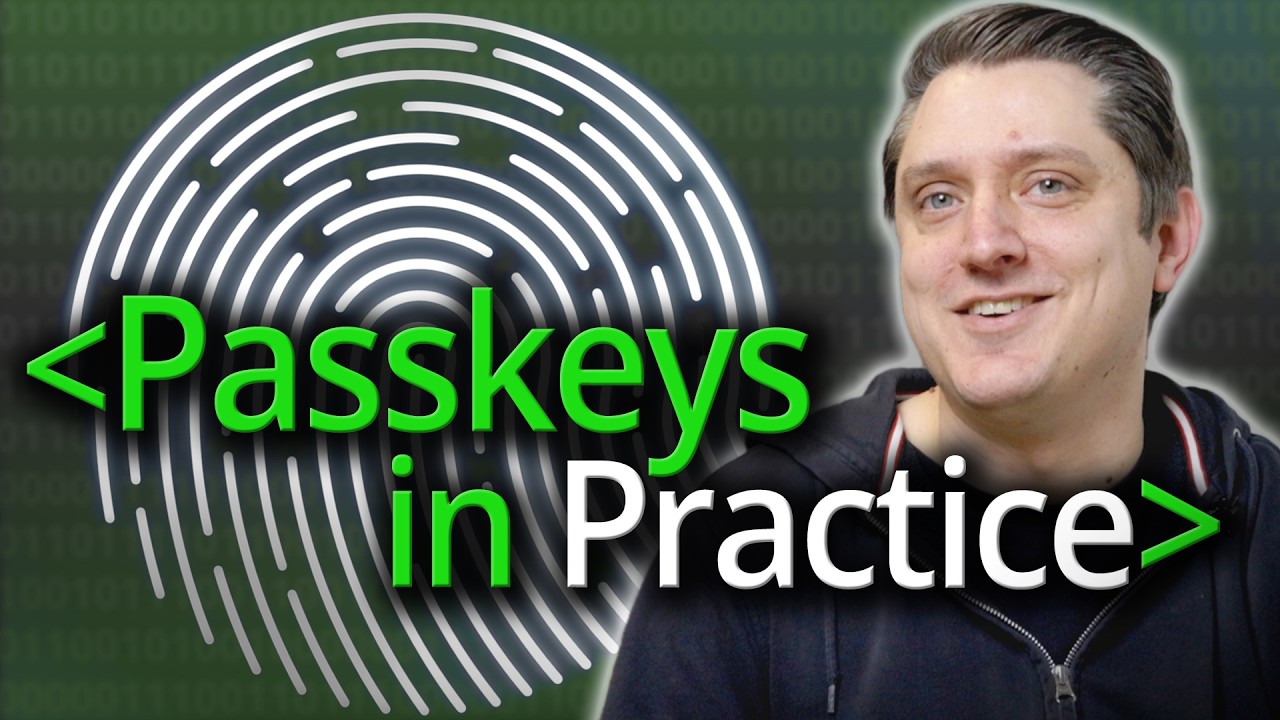 Implementing Passkeys in Practice - Computerphile