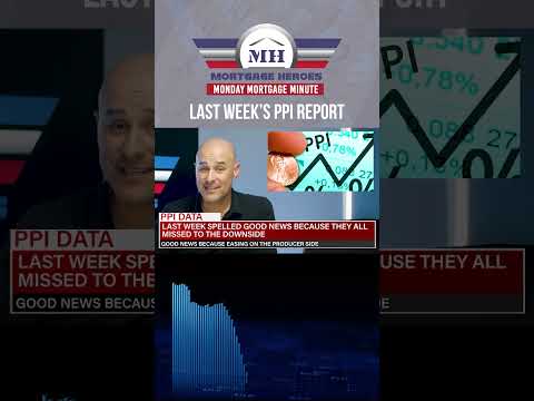 Weak PPI readings MAY help The Fed #shorts #rates #ppi #inflation #thefed