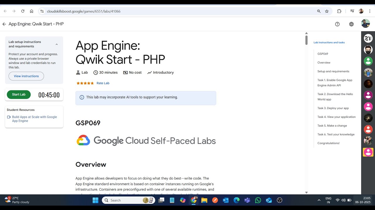 App Engine: Qwik Start - PHP || Lab Solution || Google Cloud Arcade 2025