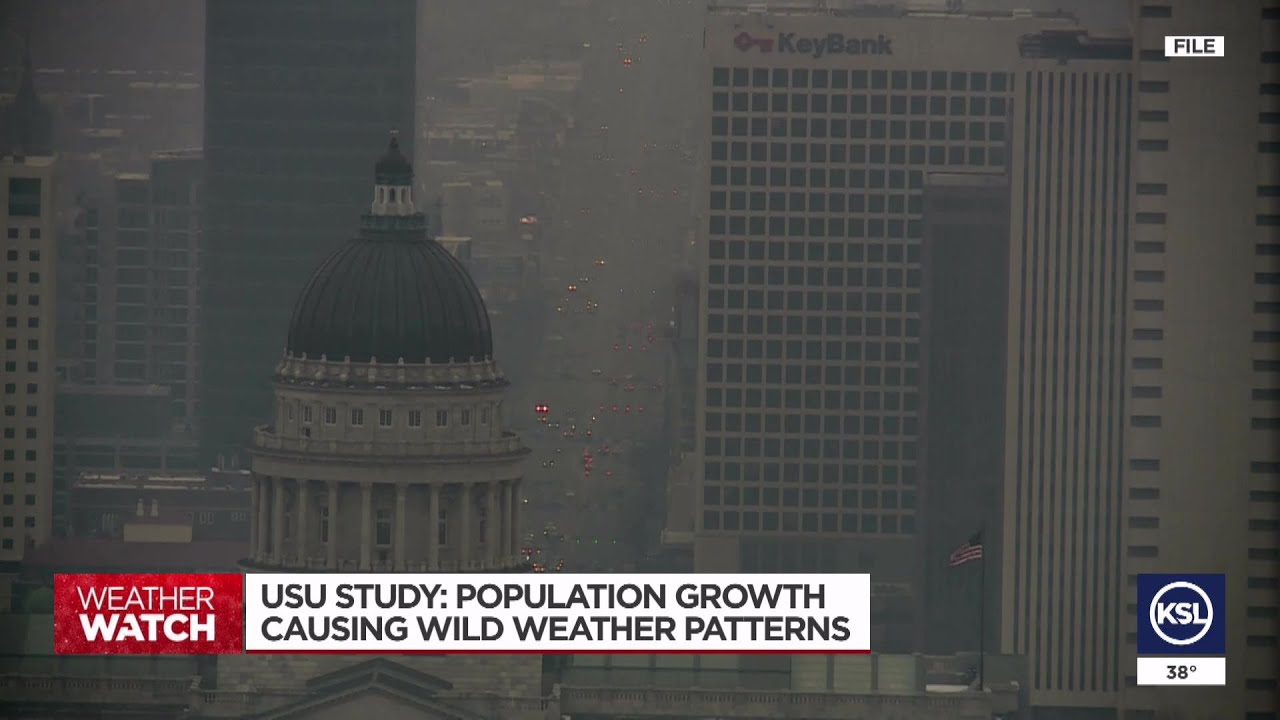 USU Study: population growth causing wild weather patterns