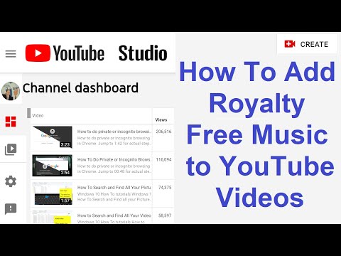 Adding Royalty Free Music to Video - Creating Professional Videos Windows Movie Maker part 4
