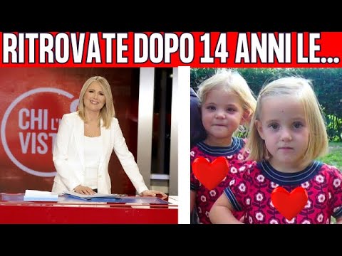 È FEDERICA SCIARELLI A DARE L’ ANNUNCIO DOPO - GEMELLINE SCHEPP : "DOPO 14 ANNI RITROVATE LE... "