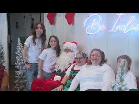 Families celebrate Christmas early with Sensitive Santa in Pittston