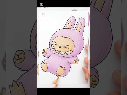 🎨 Labubu Coloring Fun for Kids! | Cute Coloring Pages & Relaxing Drawing Time 🖍️
