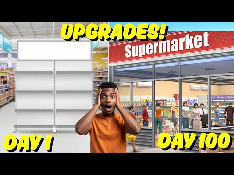 Can I Run the BEST Store in Town? | Supermarket Simulator Live Stream | day 4