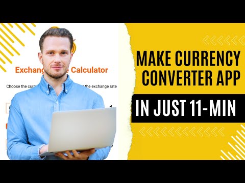 smart currency converter app HTML CSS & JS / exchanger rates app /how to build a currency converter