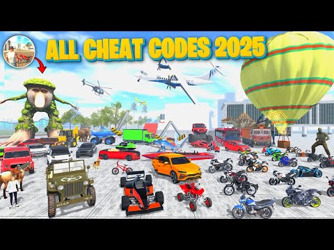 ALL INDIAN BIKE CHEAT CODE 2025 indian Bikes Driving 3D CODE | Indian Bike Driving 3D New Update π₯|