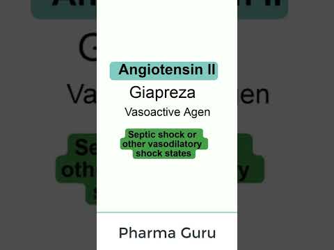 Angiotensin 2 - In a nutshell