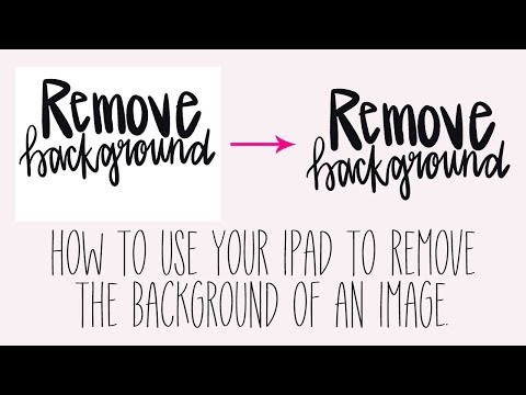 How to Remove the Background of an Image on Your iPad