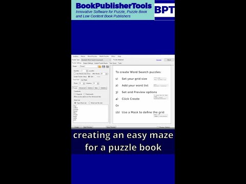 Create easy word search puzzles for kids