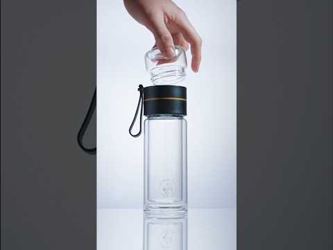 Tea Infuser Bottle by Two Tea 22. Elegant and convenient way to brew your tea.