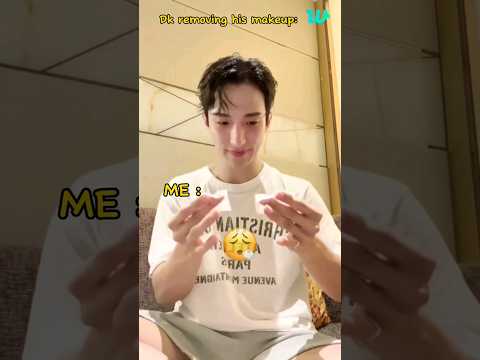 DK removing his makeup got me like 😮💨 #shorts #seventeen #dk #dokyeom #seventeenkpop #carat #svt