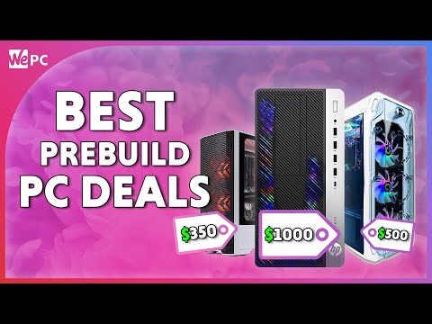 Best PREBUILT Gaming PC DEALS ($350, $500 and $1000 Budgets)