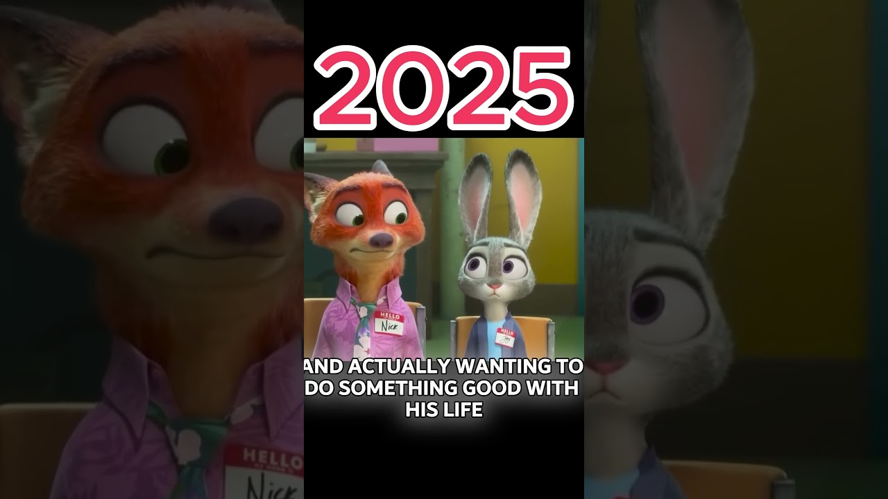 Evolution of Nick Wilde