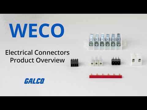WECO Electrical Connectors Product Overview