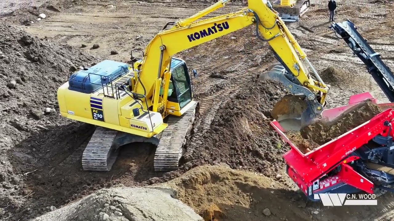 David J.  Gesiak LLC Plans for the Future with Komatsu & Finlay Equipment from C. N. Wood