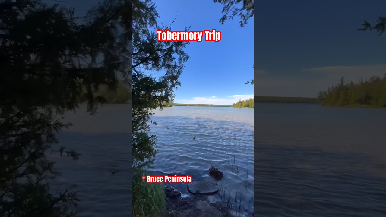 Tobermory Trip at Bruce Peninsula #canadaadventure #ontarioparks #travel #familyvlog #shorttrips