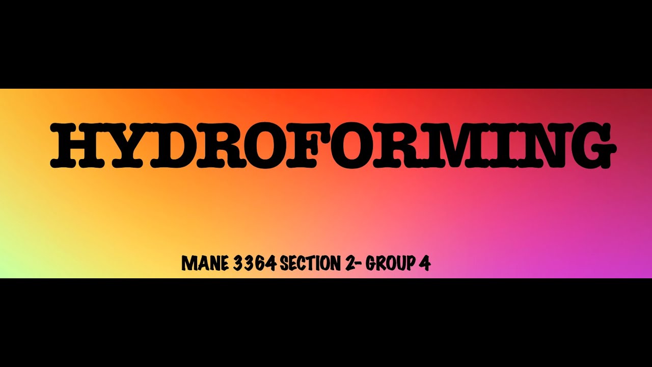 HYDROFORMING PRESENTATION