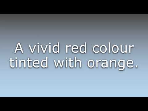 What does Chinese red mean?