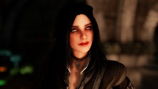 Skyrim - Talion and Serana - 19 - REDONE Romance Scene - Voiced Hero ...