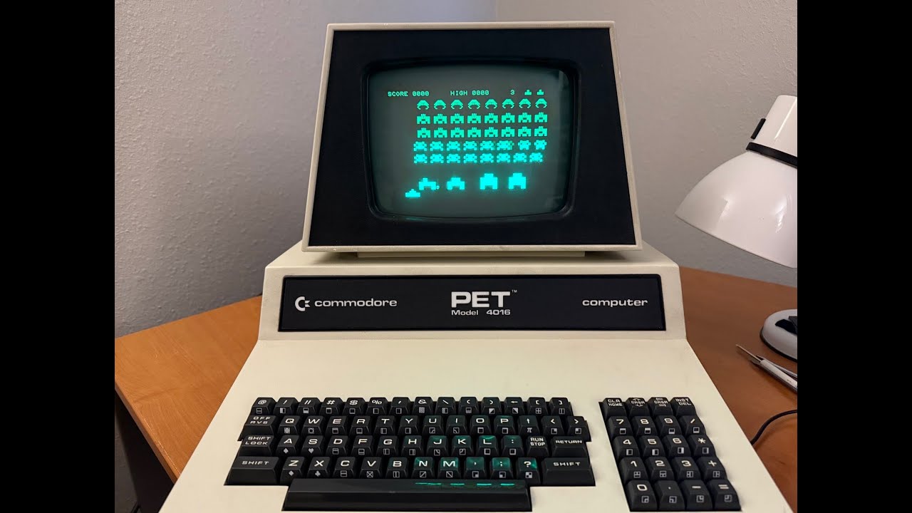 World's Fastest Commodore PET using the MCL65+ 6502 drop-in emulator