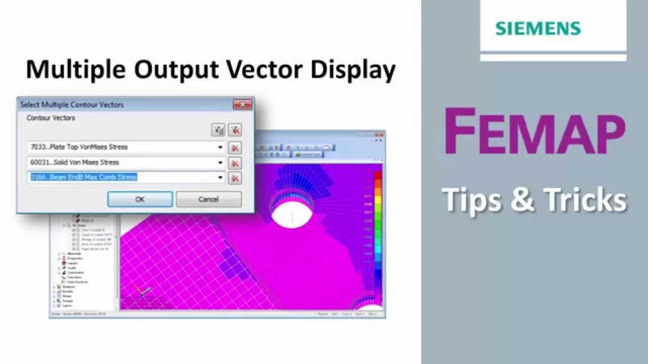 [TECH TIPS Simcenter Femap] Multi Vector Results Display