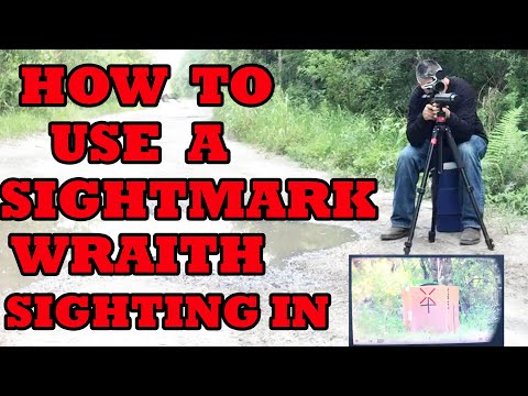 How To Use A Sightmark Wraith - Sighting In To Your Rifle