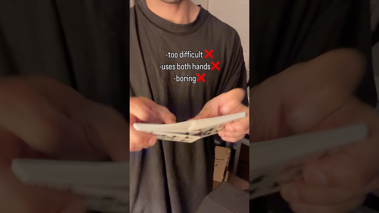 How to shuffle a deck of cards