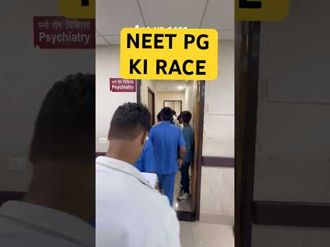 NEET clear karte hi ek or competition 🤯 NEET PG #neet2026 #aiims #mbbs #neet2025 #neetpg