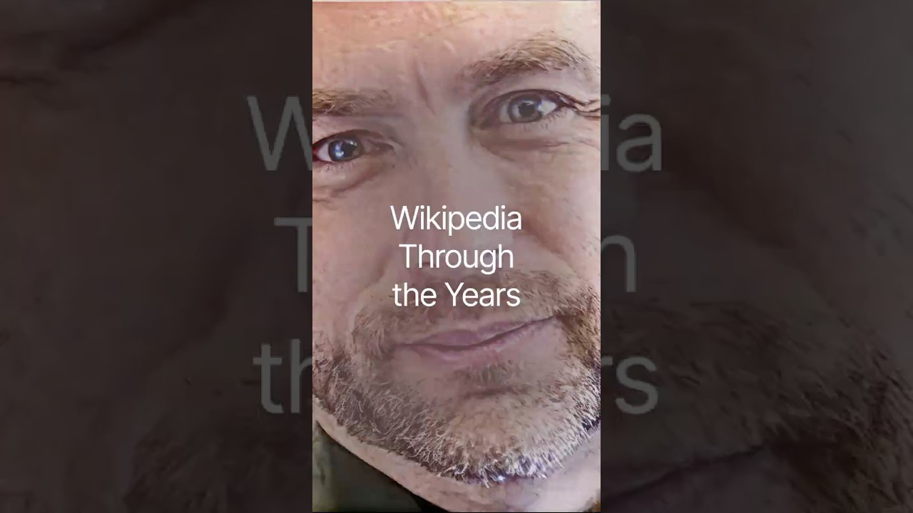 How wikipedia looked through the years