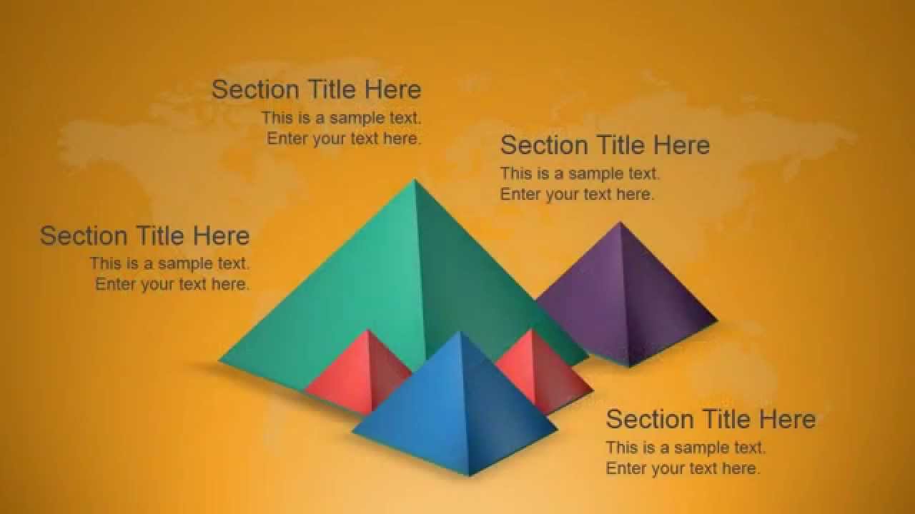 Amazing 3D Shapes Template for PowerPoint