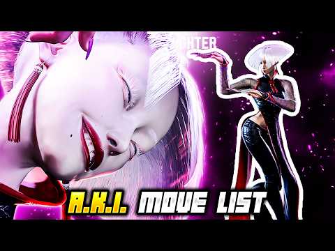 Steam Community :: Video :: A.K.I. MOVE LIST - Street Fighter 6 (SF6)