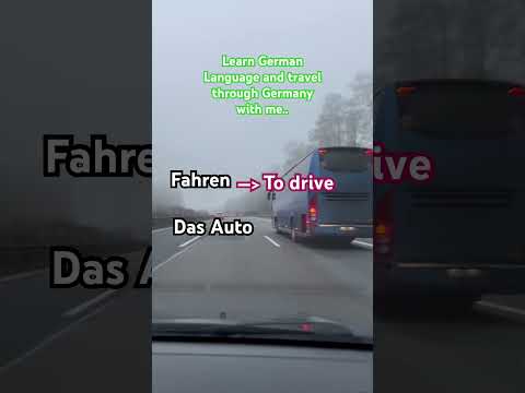 Do you want to drive your car on German motorway? #car #driver #german #european #language #learn