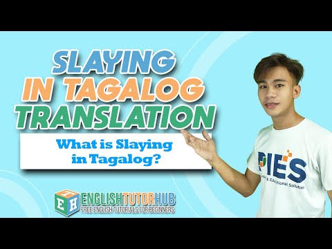 SLAYING IN TAGALOG - What is Slaying in Tagalog - Meaning of Slaying in Tagalog