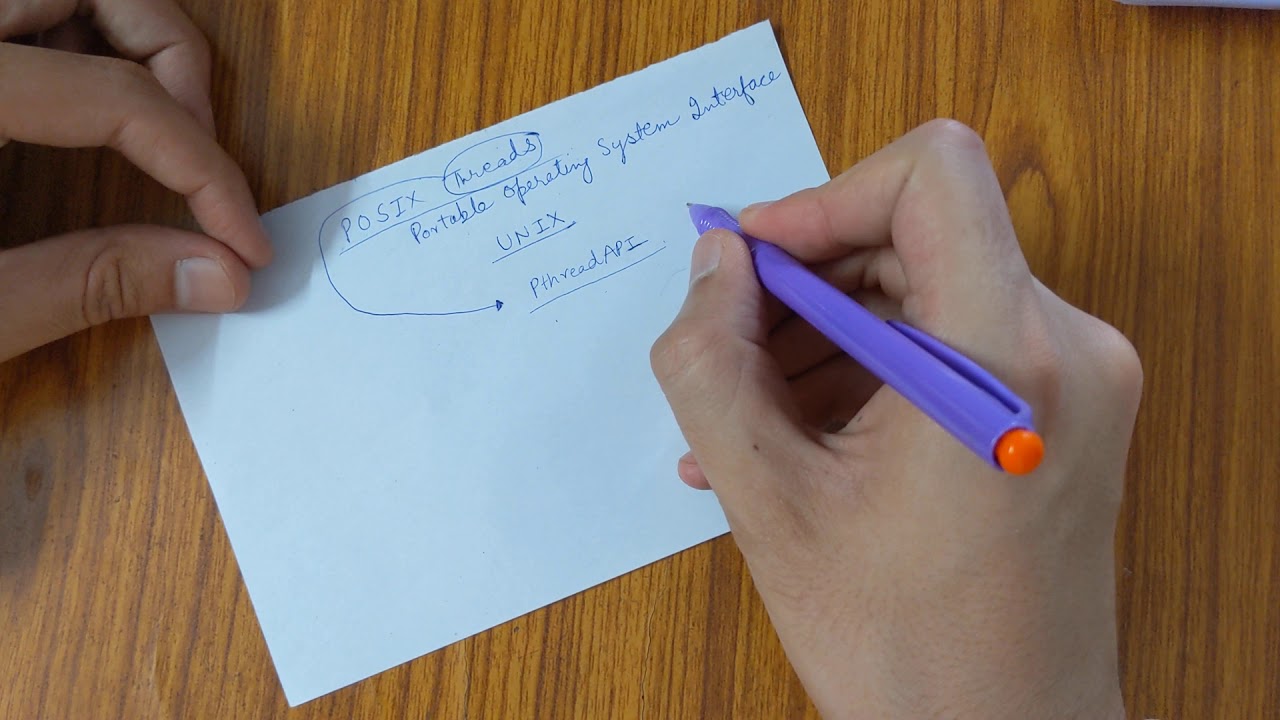 What are POSIX threads