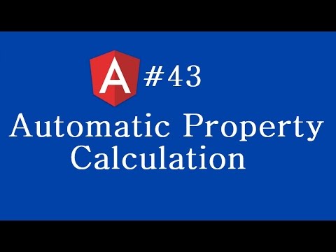 Learn Angular 2 Tutorial 43 Automatic Property Calculation - Mind Luster