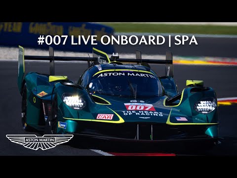 Onboard Live Stream - #007 Valkyrie Hypercar | 2025 6 Hours of Spa-Francorchamps