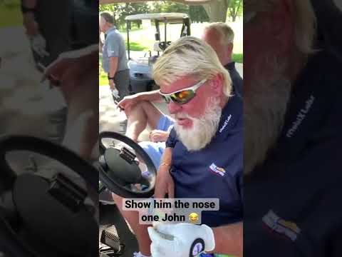 John Daly Smoke Through His Nose