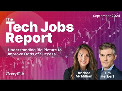 Understanding Big Picture to Improve Odds of Success | Tech Jobs Report | September 2024