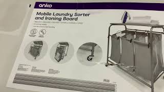 Kmart Anko Mobile Laundry Sorter and Ironing Board reviews ...