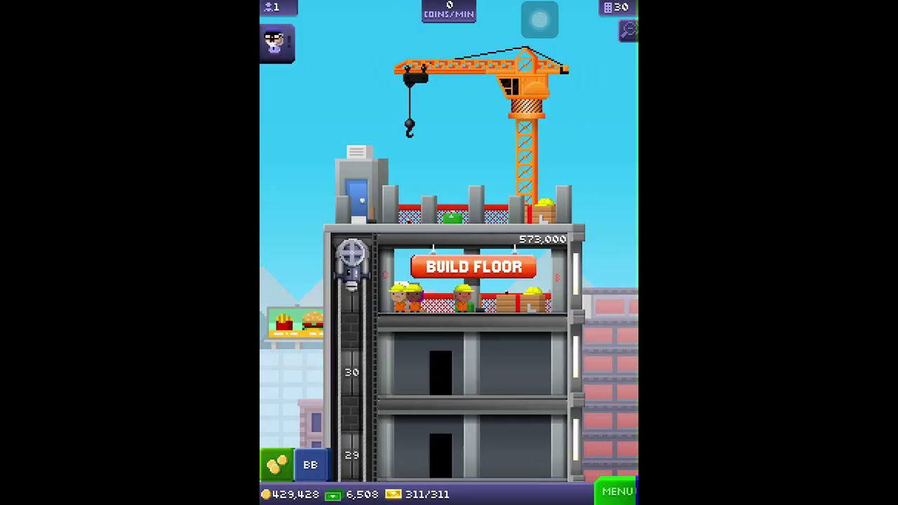 Tiny Tower Elevator Build Challenge 3rd