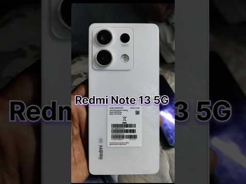 "Redmi Note 13 5G Unboxing: First Look & Hands-On Review!" 108mp camera #redminote13
