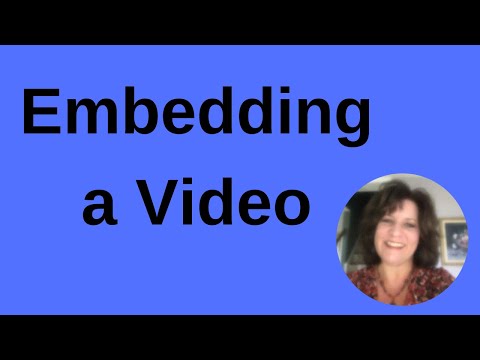 Embedding Videos Into Your Website or Blog Content | How to Embed a YouTube Video | Quick Tutorial